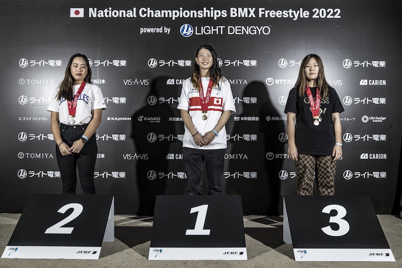 ⼤池⽔杜が全⽇本BMXフリースタイル選⼿権で⽇本タイトル奪回 - PRESSPORTS