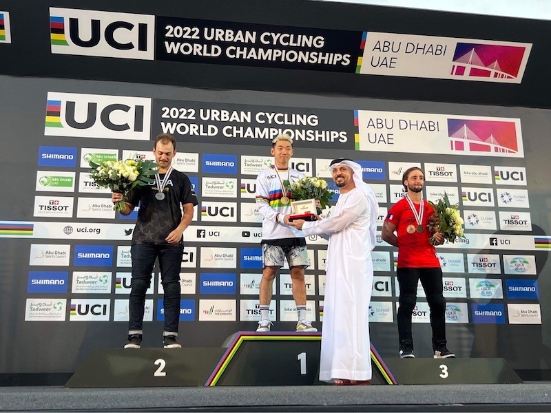 中村輪夢が世界チャンピオン…UCI アーバンサイクリング世界選⼿権 - PRESSPORTS