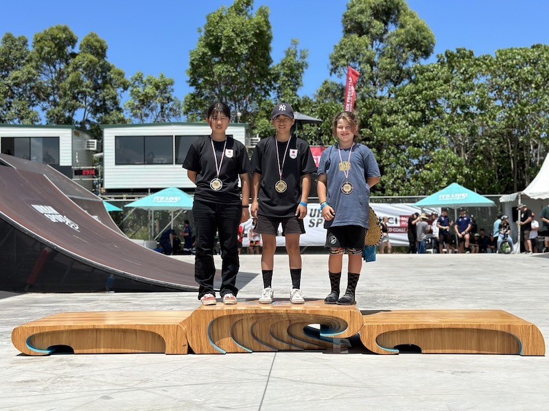 小澤美晴と松本翔海がBMXフリースタイル・パークのジュニア優勝 - PRESSPORTS