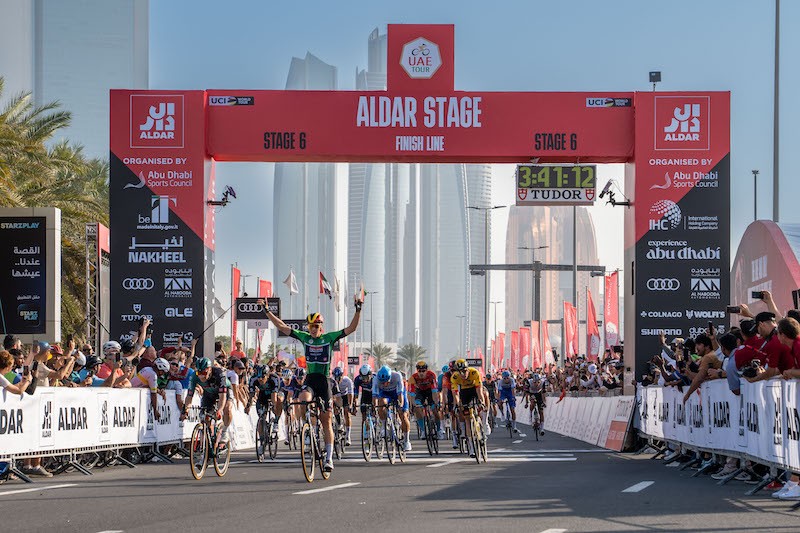 メルリール2勝目、エベネプールが首位で最終日へ…UAEツアー第6S - PRESSPORTS