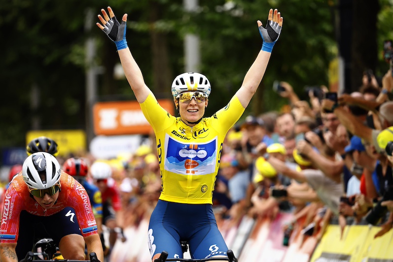 【ツール・ド・フランスファム第2S】マイヨジョーヌのクールがスプリント制覇 - PRESSPORTS