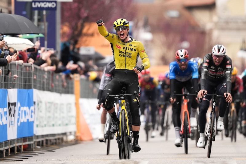 コーイがティレーノ〜アドリアティコ第4S優勝、ガンナ首位堅持 - PRESSPORTS